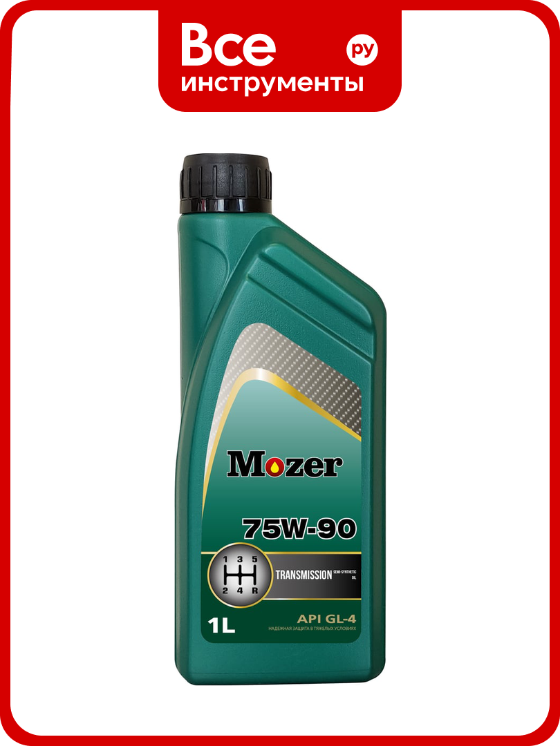 Трансмиссионное масло Mozer Transmission SAE 75w-90, API GL-4, канистра