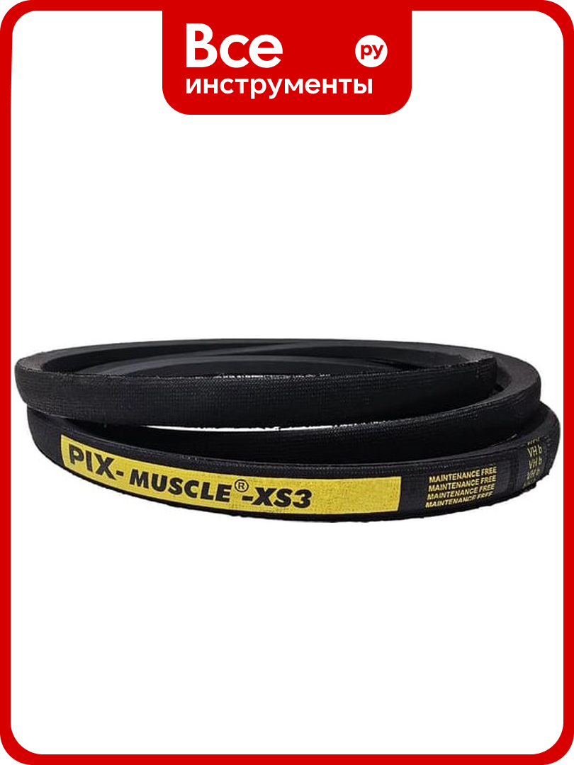 Ремень клиновой узкий усиленный PIX SPA 2532Lw MUSCLE XS3 00-00049343