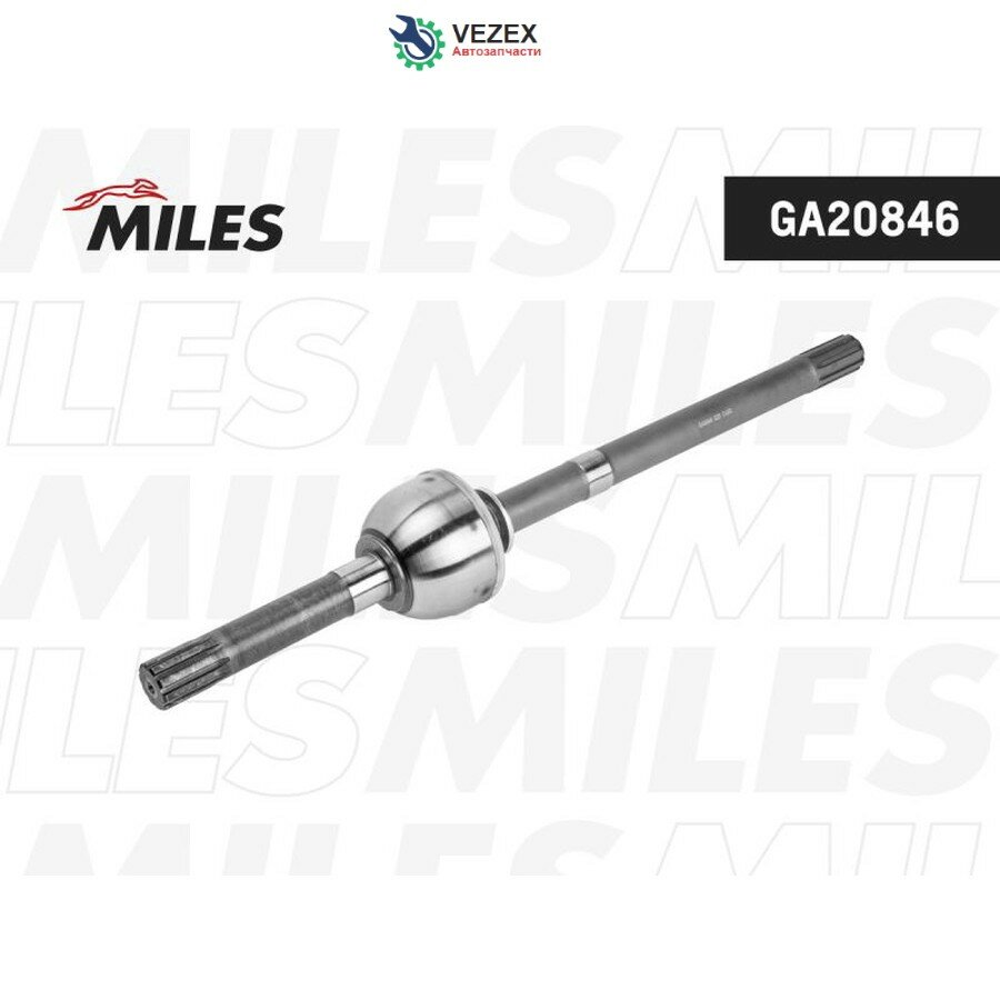 MILES GA20846 ШРУС УАЗ-315195 HUNTER (3151_)2.7/2.2 D/УАЗ-31512 2.1D прав. GA20846