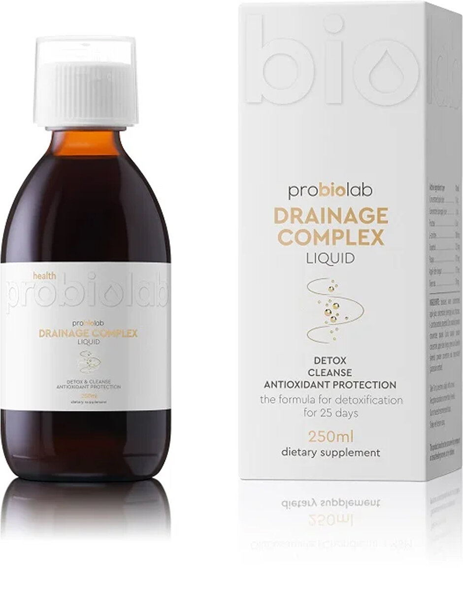 Probiolab Детокс-лимфодренаж программа на 25 дней Drainage Complex Liquid 150ml