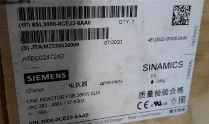 Модуль SIEMENS 6SL3000-0CE23-6AA0 /6SL3000-0CE23-6AA0