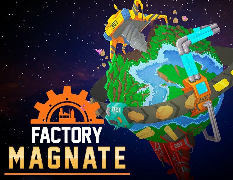 Игра Factory Magnate, ключ активации Steam, PC, SteamOS + Linux, на английском, 12+