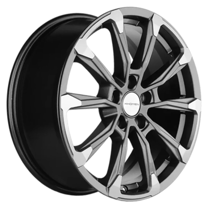 Диск колесный Khomen Wheels 1901 (Kodiak) 7,5x18 5x114,3 Dia66.5 ET37 цвет Gray-FP