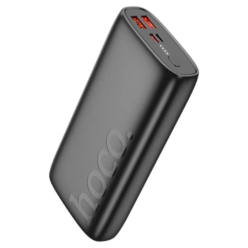 Внешний аккумулятор Hoco J122A Respect 20000mAh, GL, черный