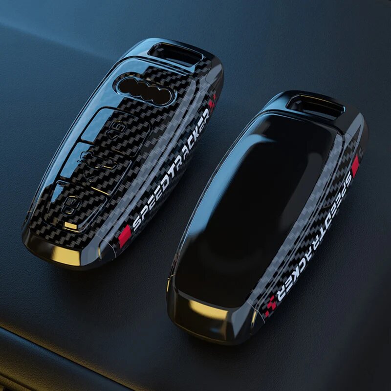 Чехол для ключей Audi Carbon shell