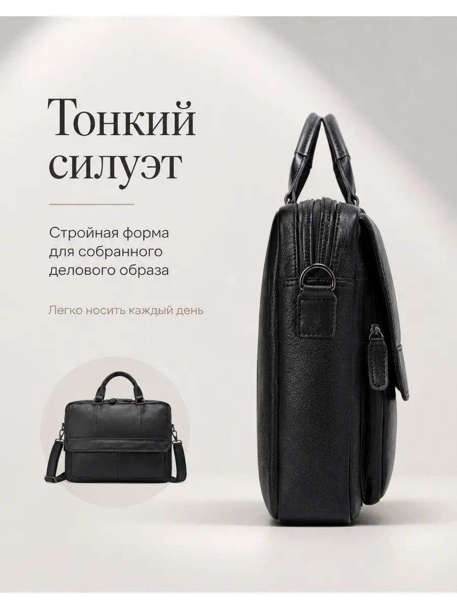 Сумка Daniele Riccardi, черный — фото 1