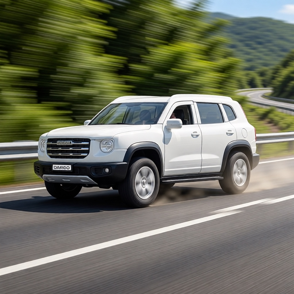 Машина металлическая Технопарк, HAVAL Dargo, 12 см, серебристый