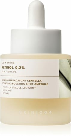 Сыворотка для ухода за кожей skin1004 lab in nature retinol 0.2% boosting shot ampoule, 30 мл