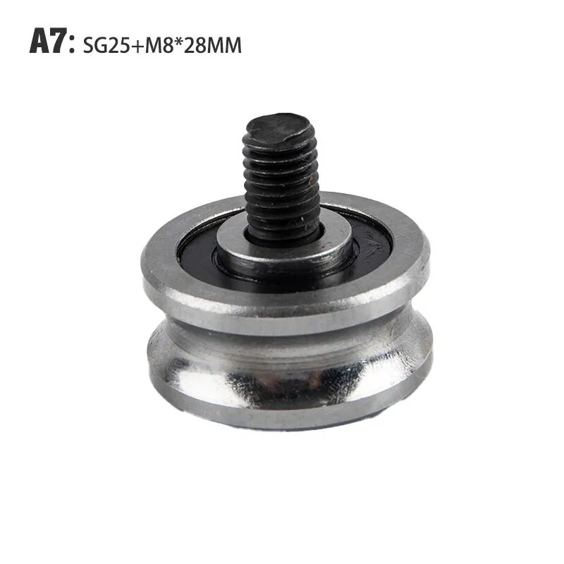 SG15 SG20 SG25 SG66+M5 M6 M8 Винтовой стальной шкив Шариковые подшипники Направляющий ролик