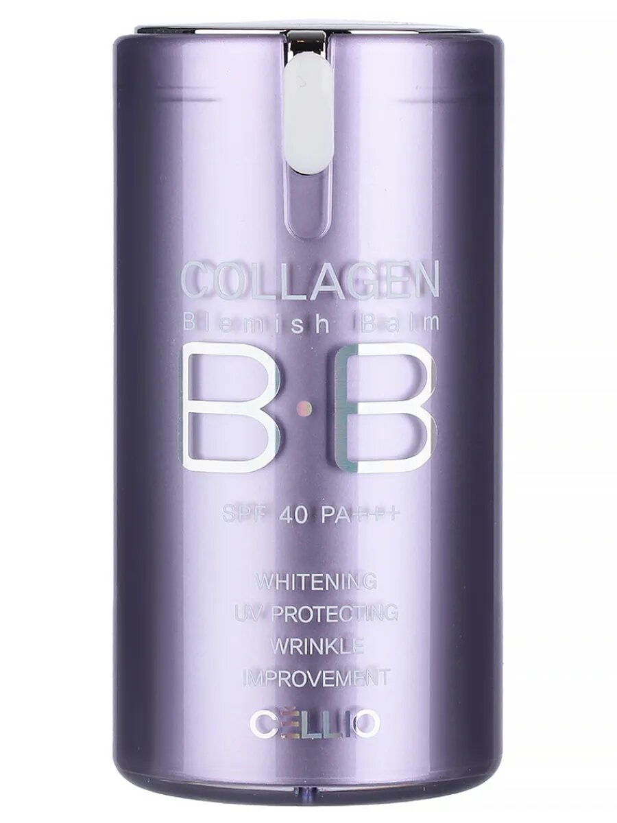CELL COLLAGEN Крем для лица ББ с коллагеном CELLIO COLLAGEN BLEMISH BALM BB #21,40мл