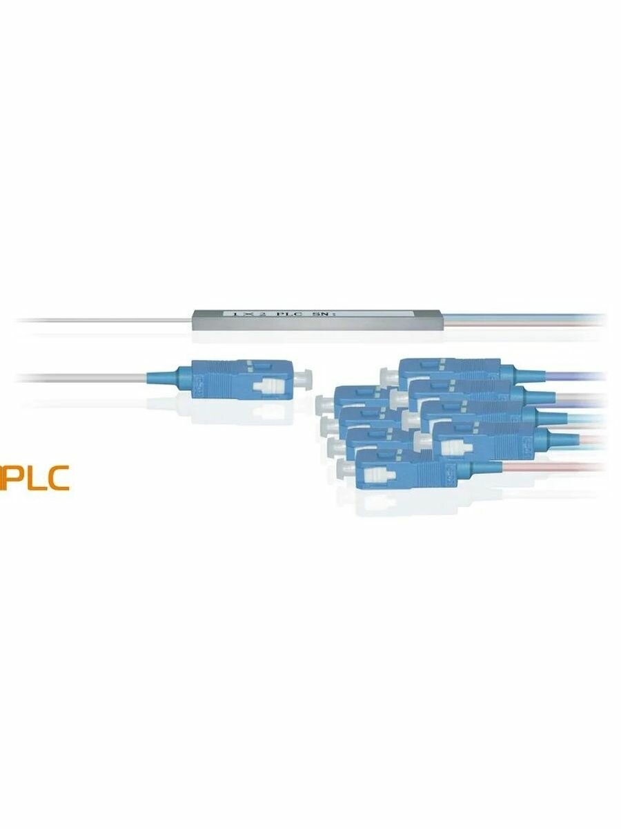 Делитель оптический планарный бескорпусный SNR-PLC-M-1x8-SC/UPC