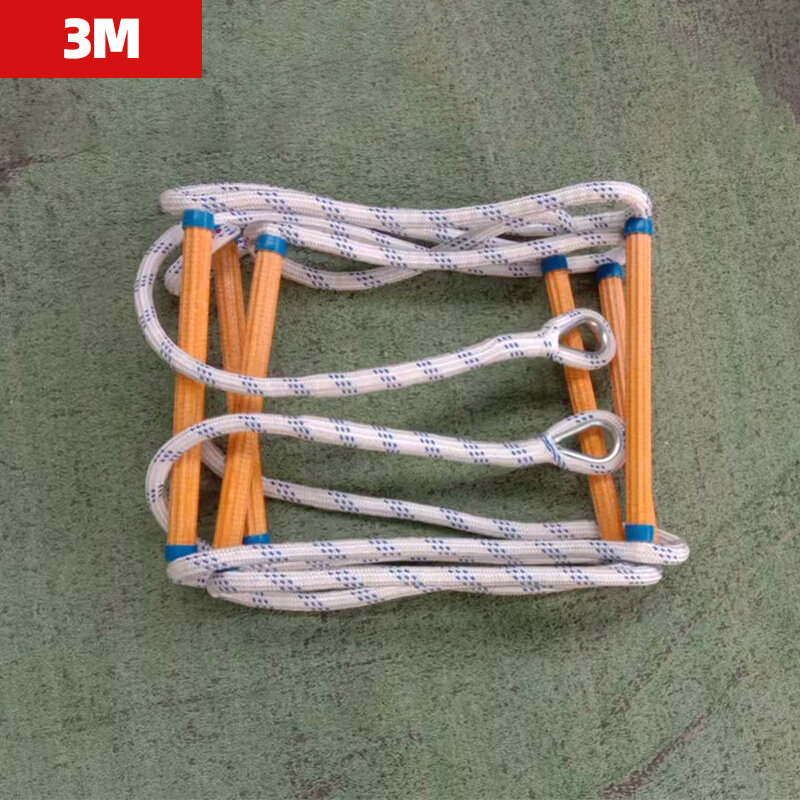 Мягкая лестница из смолы для эвакуации и пожарной подготовки, веревочная лестница для работы на высоте, безопасная веревочная лестница, складная изолирующая мягкая лестница из смолы.