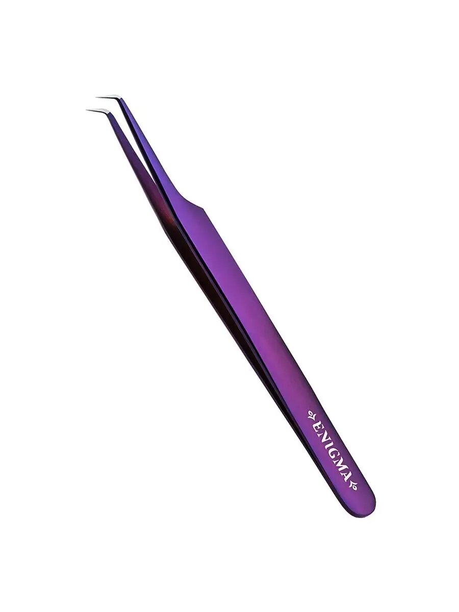Пинцет Мини-L 90 new Purple руч заточка