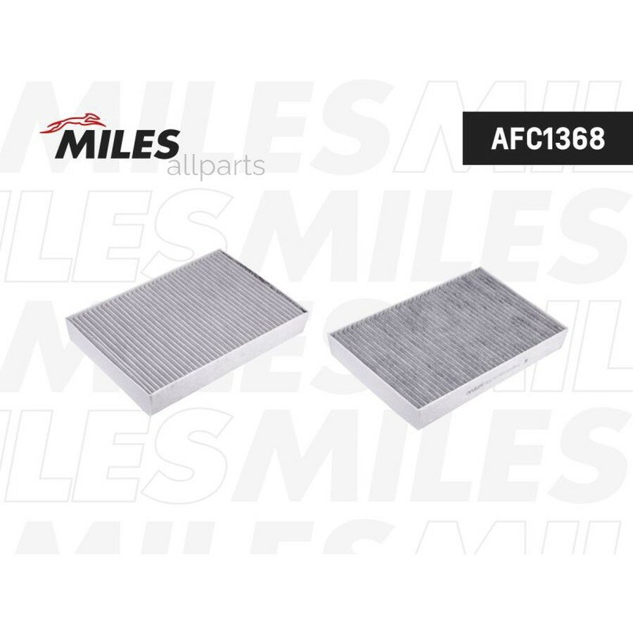 MILES AFC1368 Фильтр салона VOLVO S90/XC90 14- угольный