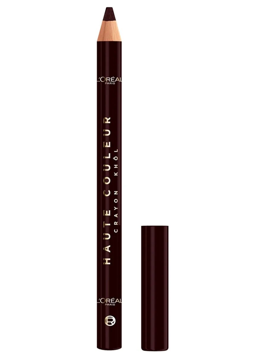 Карандаш для глаз стойкий L'Oreal Paris Haute Couleur, тон бордовый