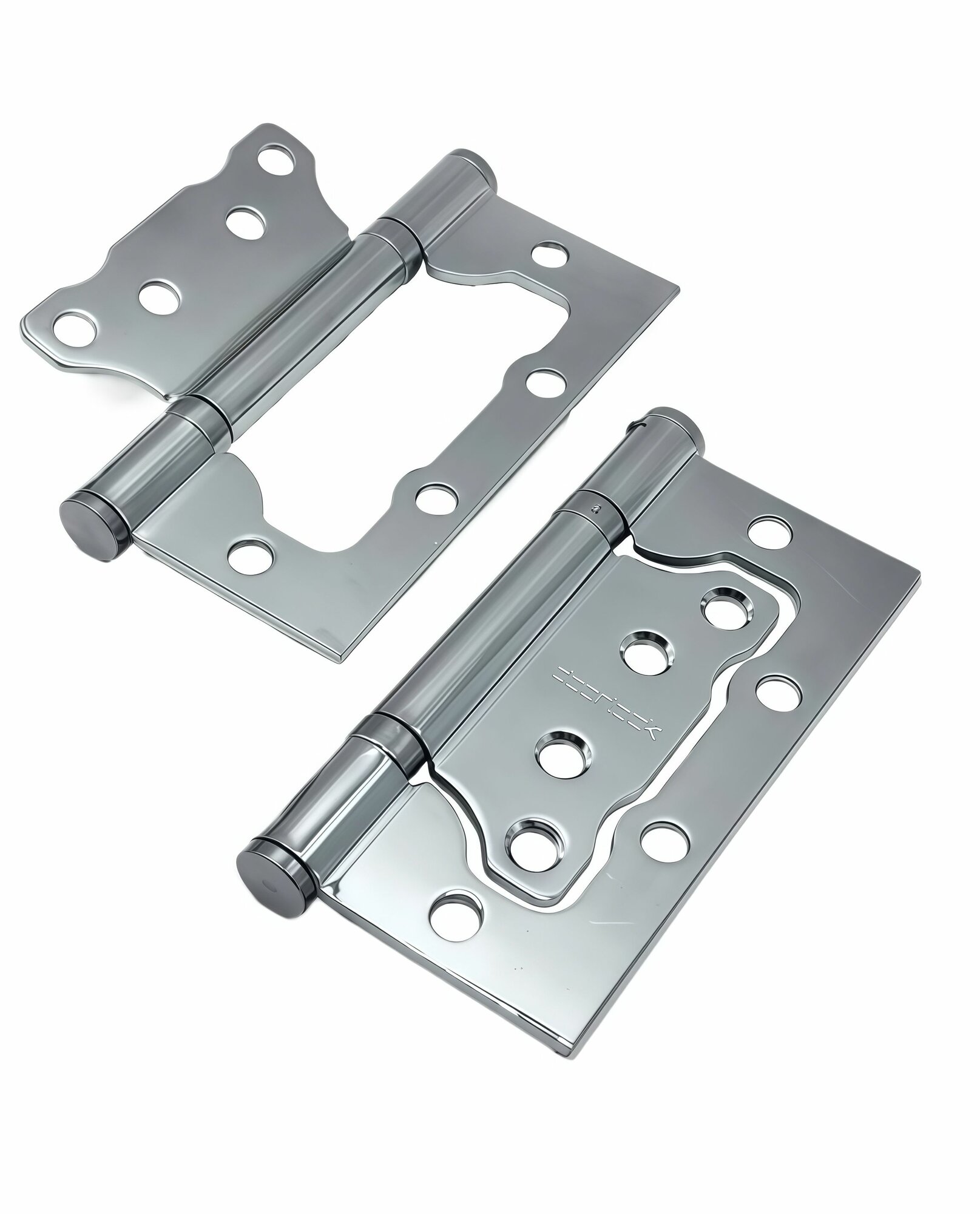 Doorlock Петли накладные для межкомнатных дверей тип бабочка 2 шт, 100х76х2,5мм, 2 подшипника