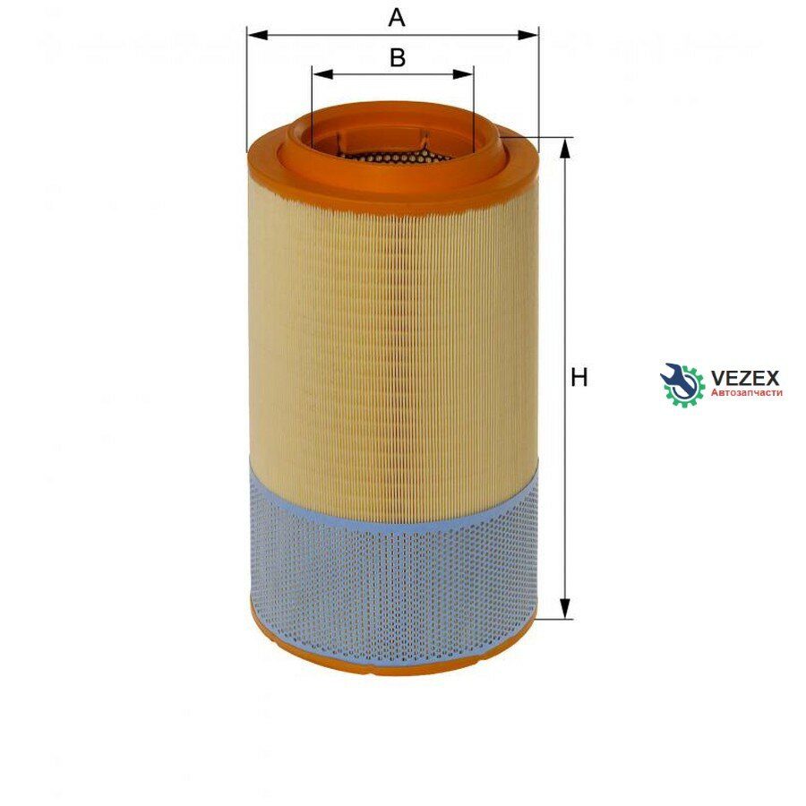 HENGST FILTER E428L01 фильтр воздушный !\MAN TGA 18-41.660