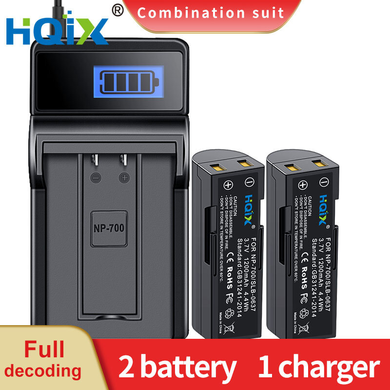 HQIX для Minolta DIMAGE DG-X50-R DG-X50-S X60 X50 DG-X50-K камера NP-700 зарядное устройство Аккумулятор