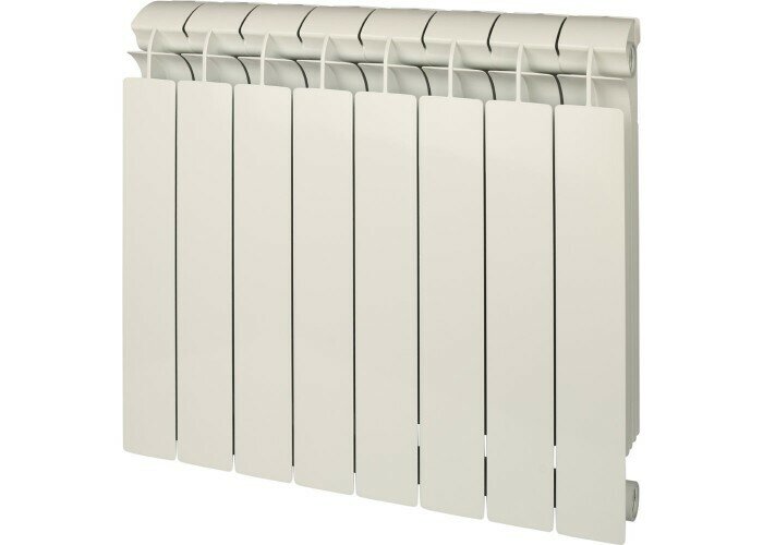 Биметаллический радиатор Global STYLE PLUS 500 8 секций боковое подключение RAN30G1197CVED