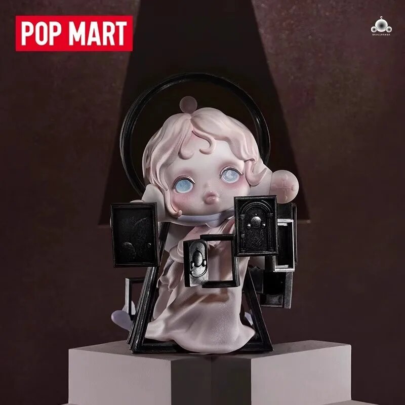 Коллекционная фигурка Popmart Skullpanda The Paradox Series, черный, Hidden style