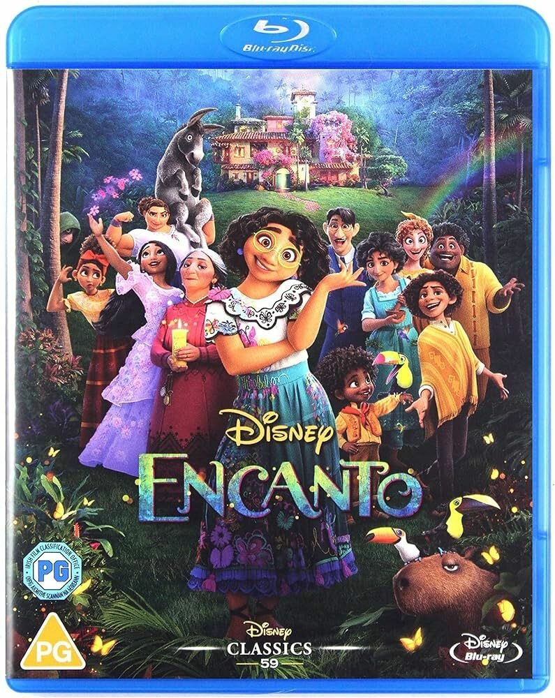 Энканто (2021) Blu-ray (блю рей) мультфильм Дисней