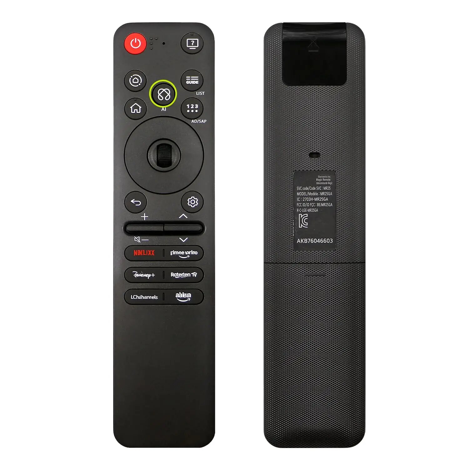 Пульт дистанционного управления LG MR25GA AKB76046603 Voice Magic