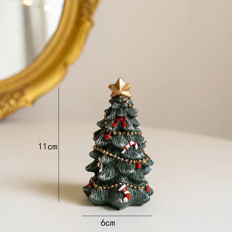 Мини настольная полимерная елка Small tree