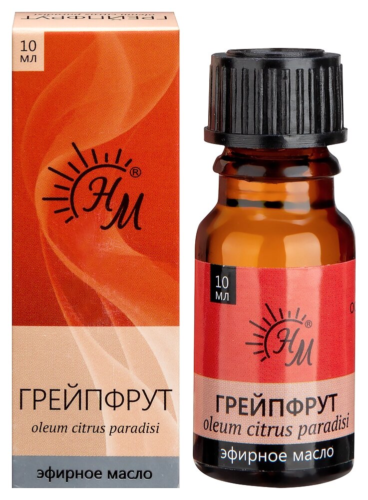 Натуральные масла масло грейпфрут эфирное 10 мл (для массажа)