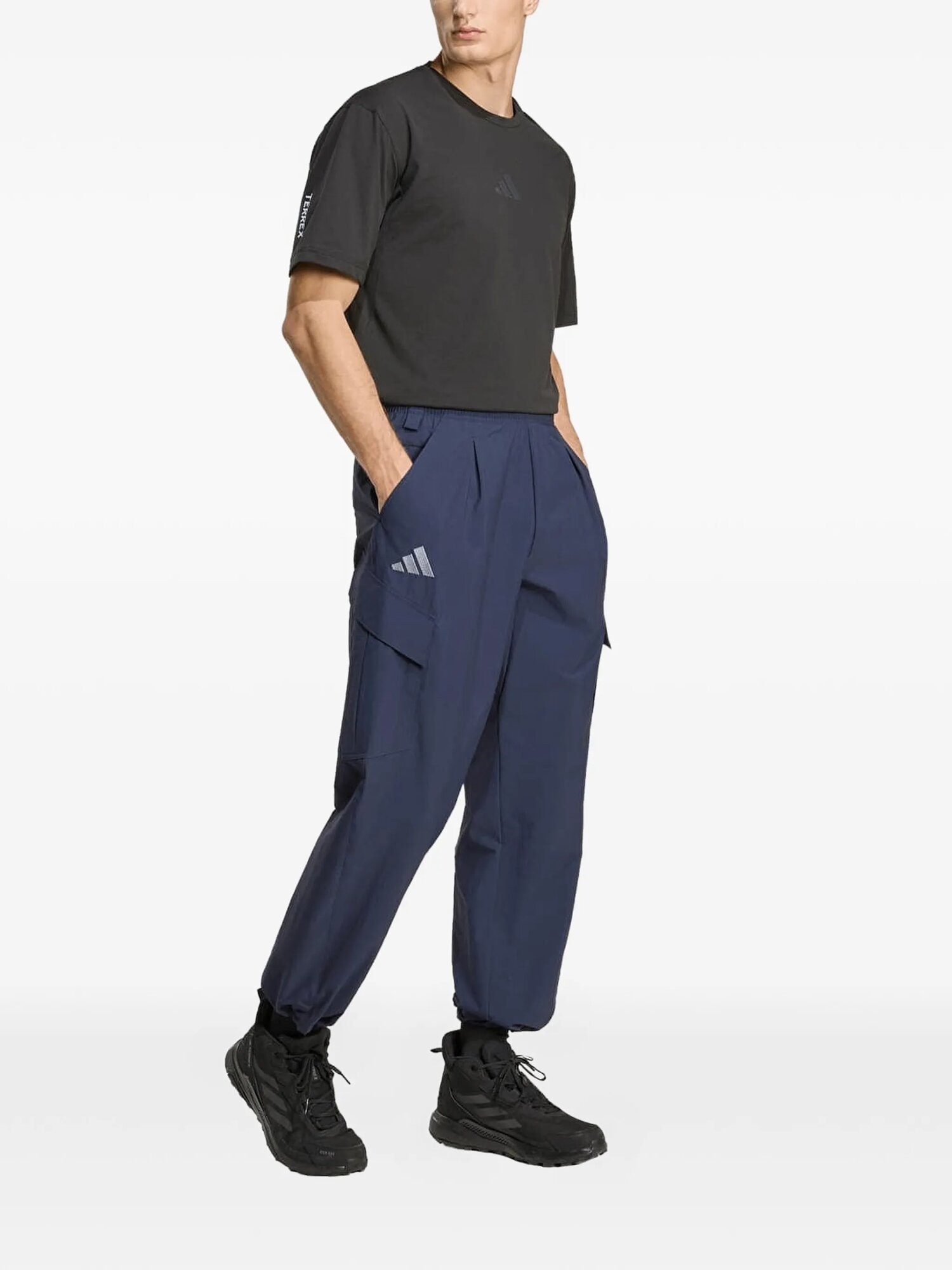 Брюки adidas Terrex Xploric Clima365 track pants, размер 42 UK, синий — фото 1