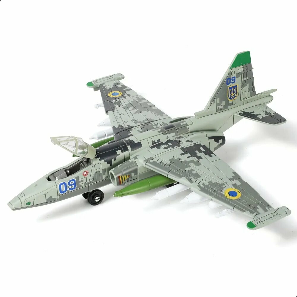 Сборная модель штурмовика Су-25 Грач, SEBUNAS, 1:72, высокая детализация