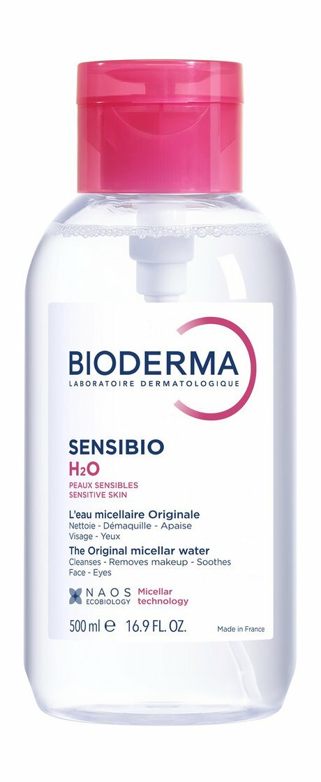 Bioderma Sensibio H2O Reversed Pump Мицеллярная вода 500 мл/гр