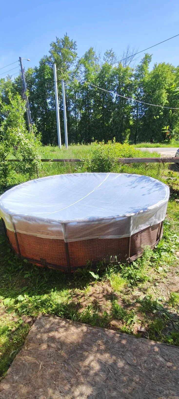 Защитный тент, крышка для бассейна 360/360