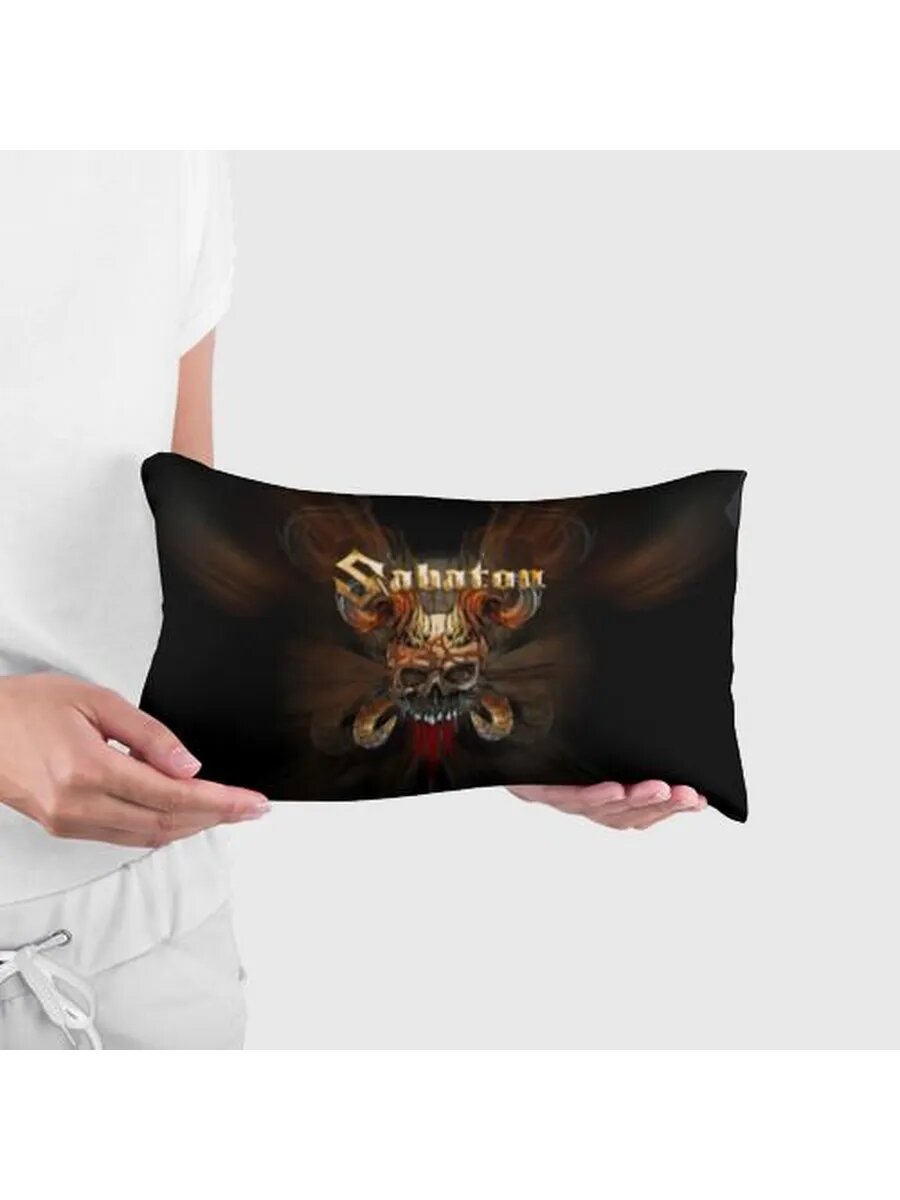 Sabaton Сабатон skull Подушка — фото 1