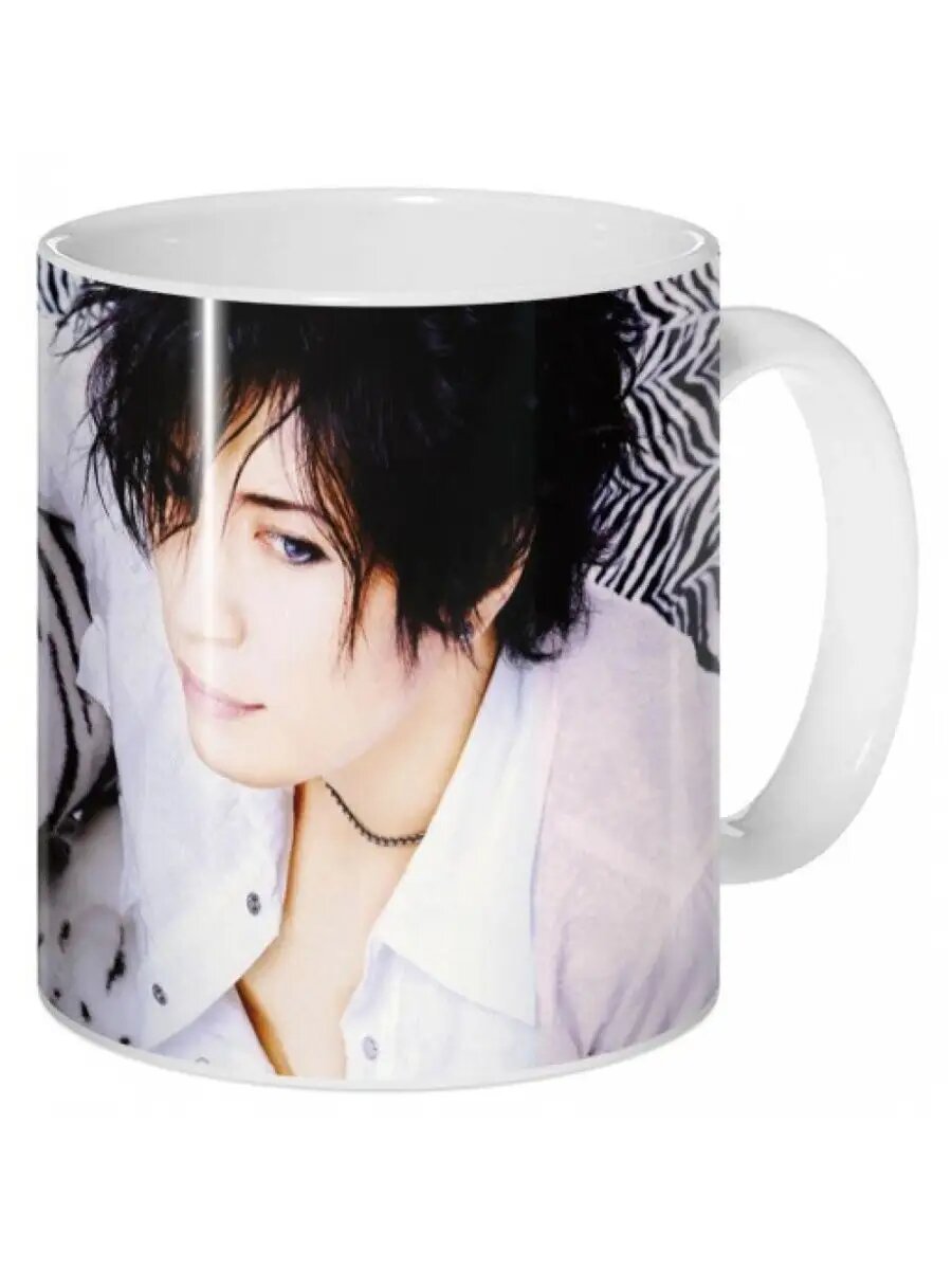 Кружка белая керамическая Gackt Camui