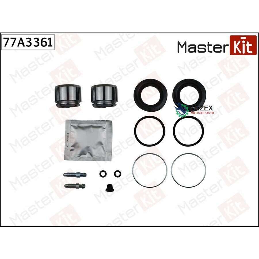 MASTERKIT 77A3361 Ремкомплект тормозного суппорта + поршень SAAB 9.5 01-09-99 77A3361