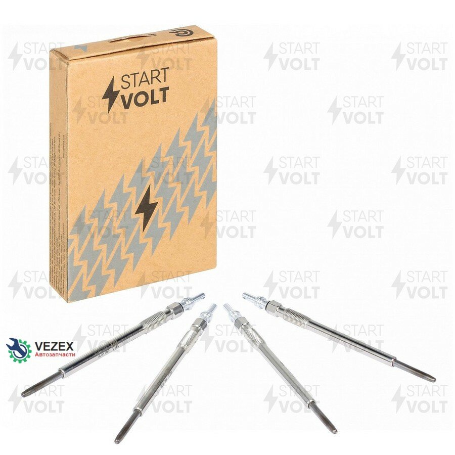 STARTVOLT GLSP516 Свечи накаливания (кмпл. 4шт) для а м Great Wall Hover H5 (10-) 2.0D (GLSP 516)