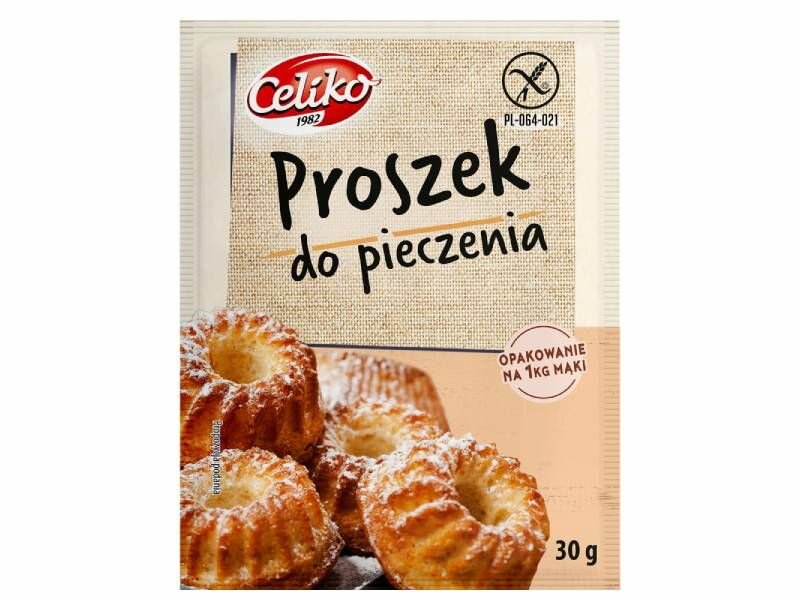 Безглютеновый разрыхлитель Celiko, 10шт x 30г