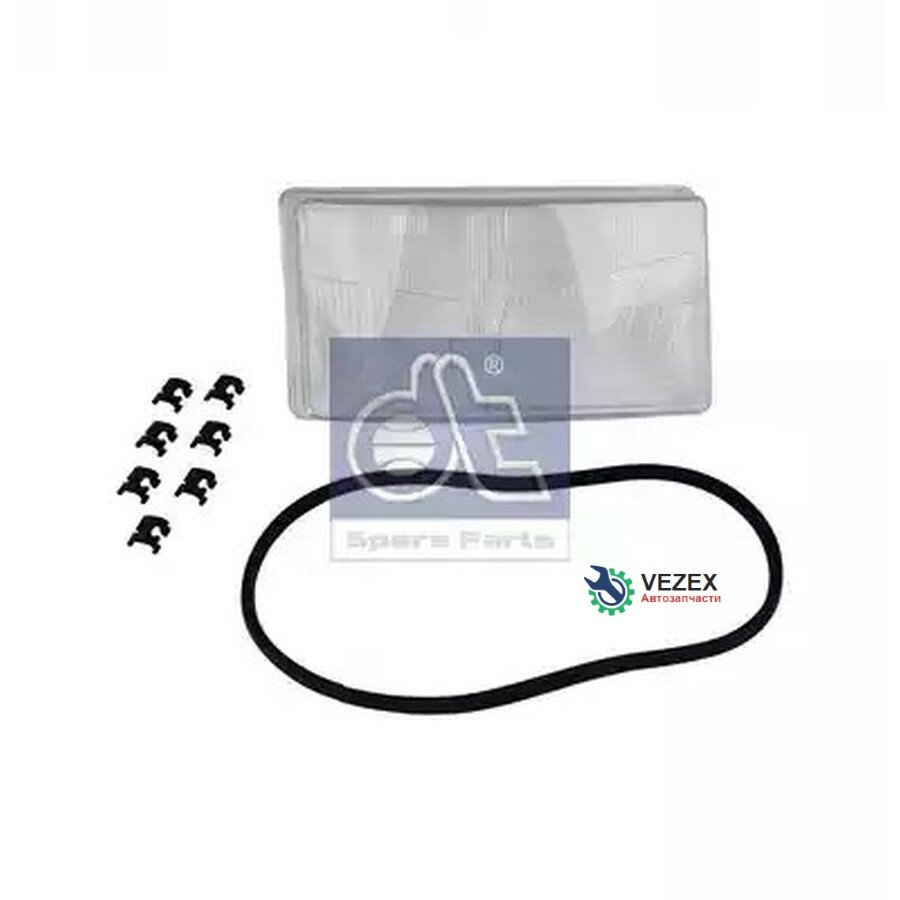 DT SPARE PARTS 121469 стекло фары ! прав. \Scania 4 Serie 94/114/124/144