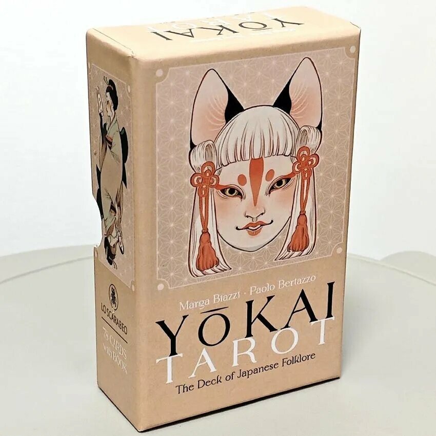 12 * 7cm 78 Yokai Японский фольклор Таро без инструкций
