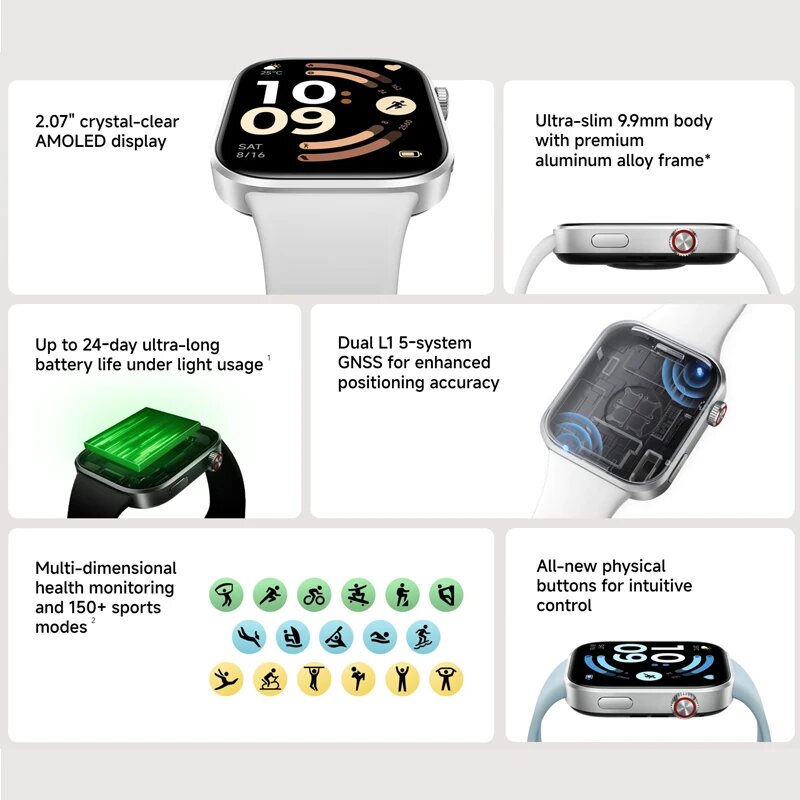 Redmi Watch 6 Black, Global Version — фото 1