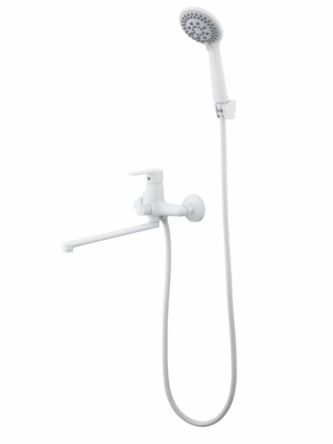 Смеситель для ванны Prohanss P64.22.08, белый