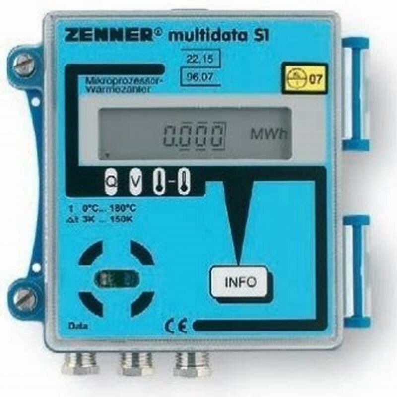 Теплосчётчик квартирный Zenner Multidata S1-1, 1/2"