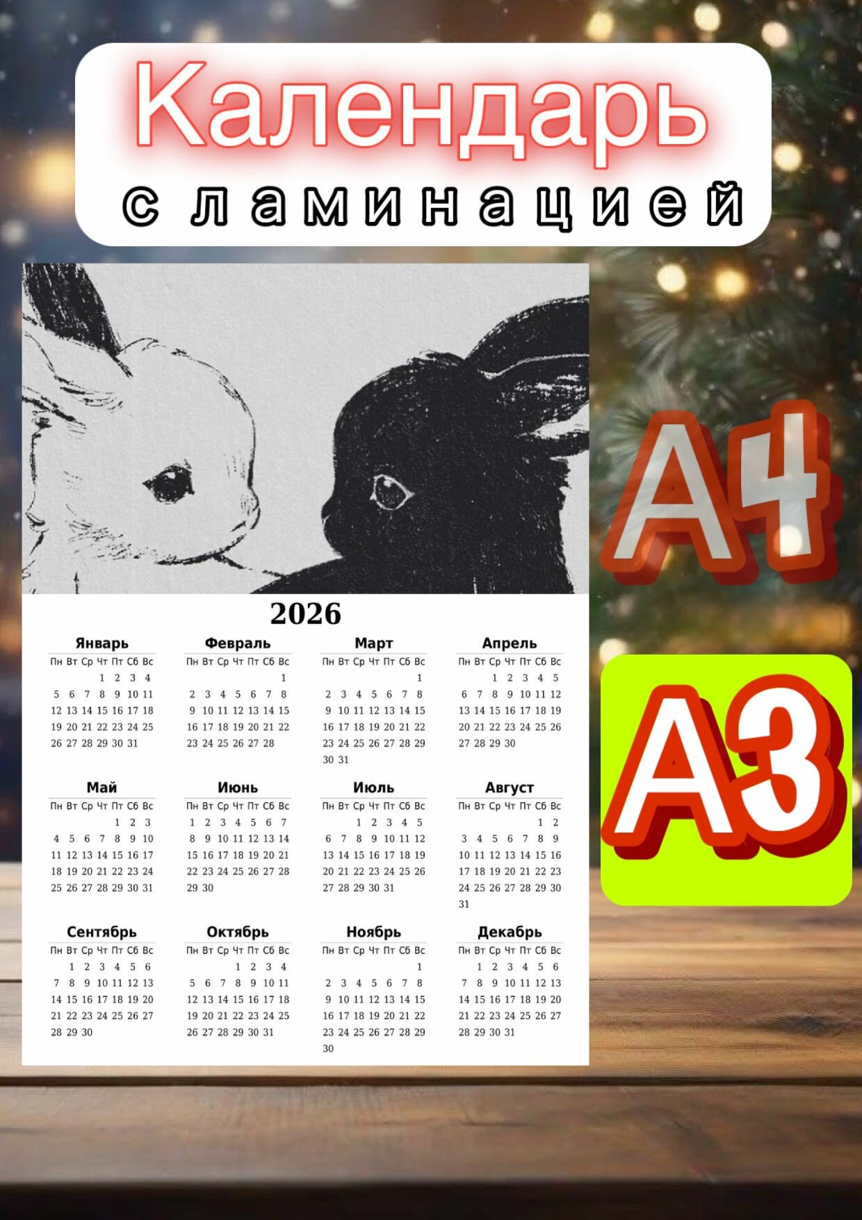 Календарь А3
