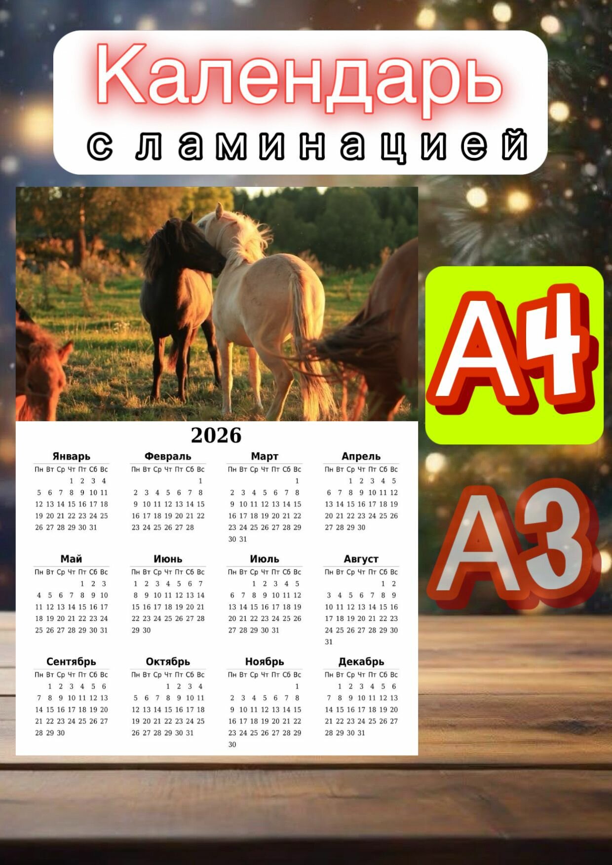 Календарь А4