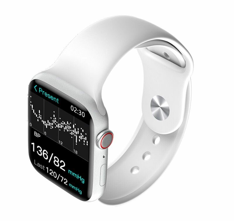 Microwear Смарт-часы Watch X, 42mm, серебристый