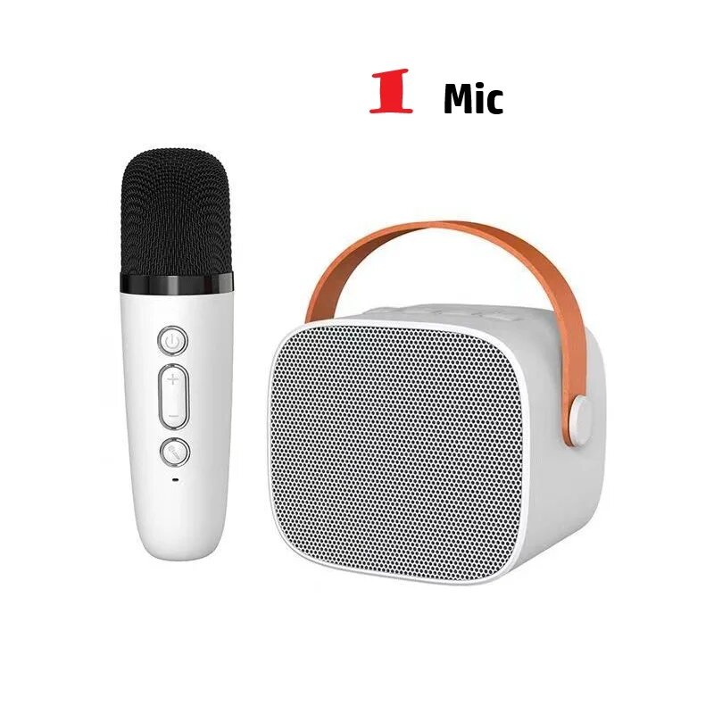SAKOYDA HomeKTV Беспроводная портативная караоке-машина White 1 mic