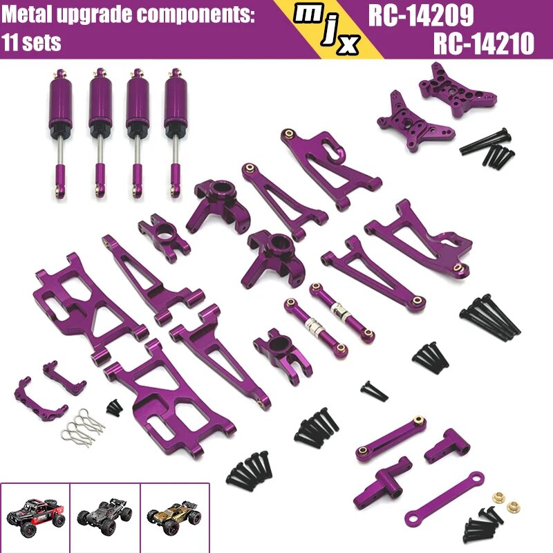 Металлические детали MJX 14209/14210, фиолетовый