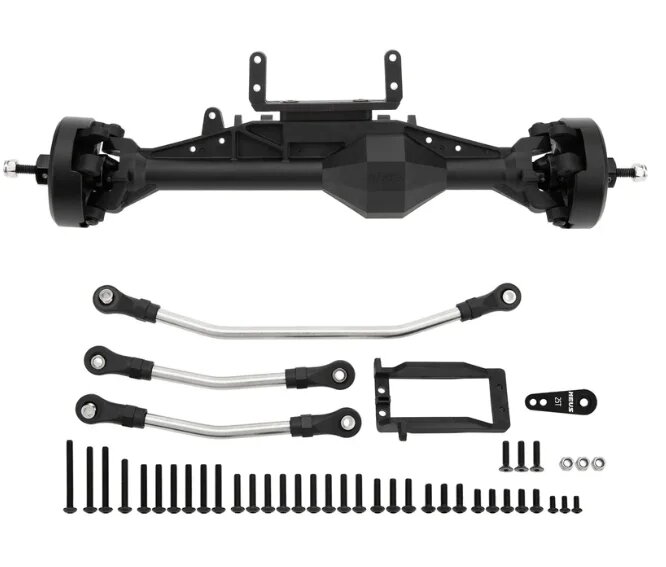 MEUS RACING 1/10 Нейлоновые прямые оси ISO с противовесом Capra Front 224MM