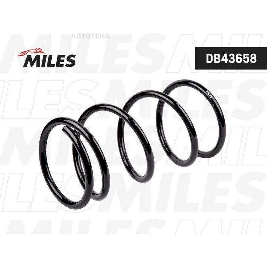 Пружина подвески MITSUBISHI OUTLANDER XL II 2.0i (CW_W) 06- пер. MILES DB43658