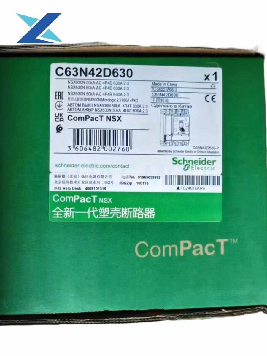 Новый автоматический выключатель NSX250N TM250D 4P3D (3P+N) C63N42D630